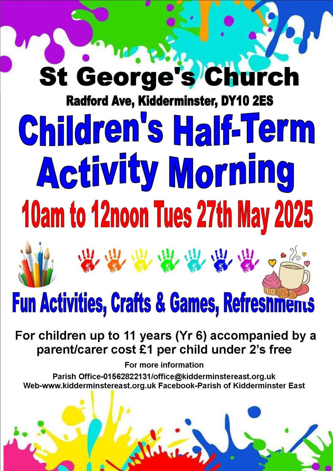Children’s Half Term Holiday morning at St George’s – The Parish of ...